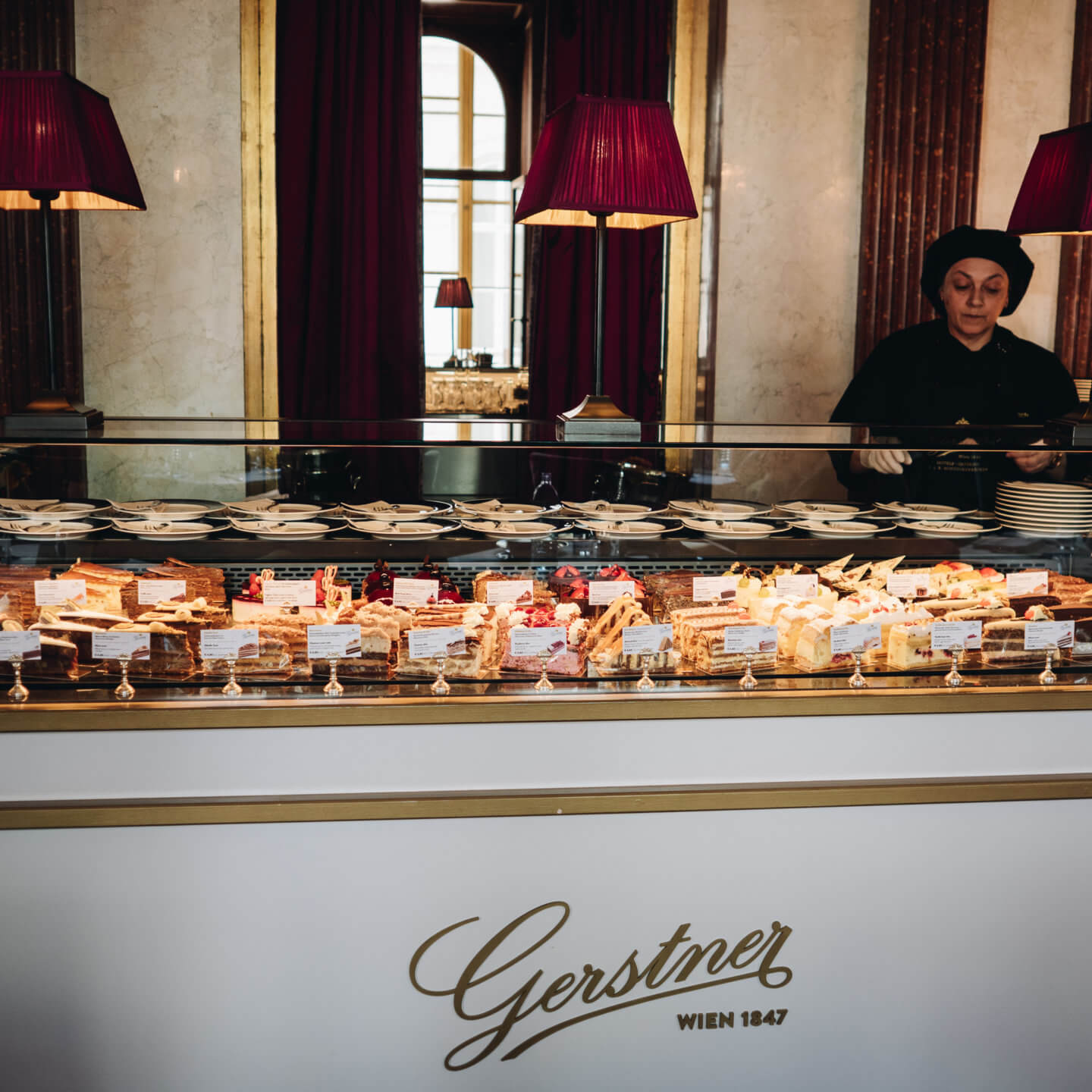 Gerstner K.u.K Hofzuckerbäcker @ Vienna * ウィーンのゴージャスなレストランでケーキブッフェのブランチ ...